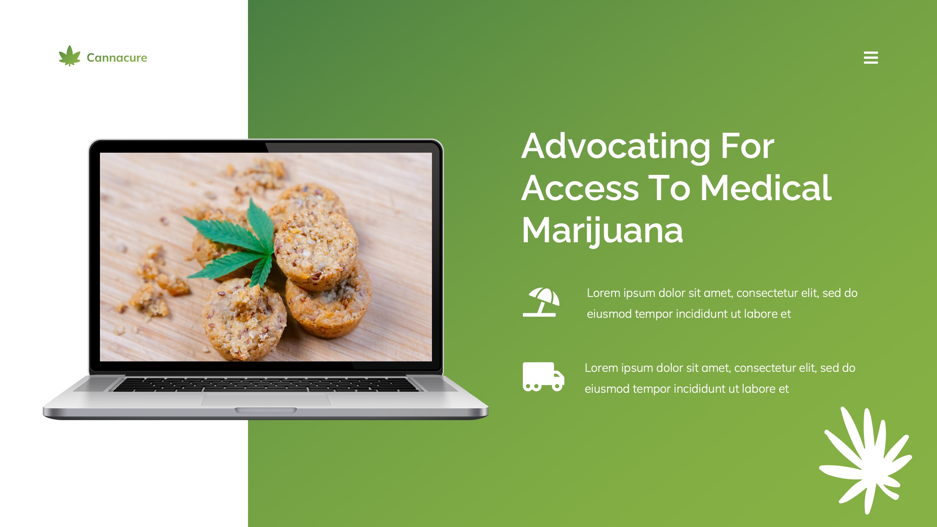 Medical Marijuana Powerpoint Presentation Templates Graphicriver